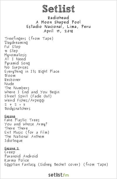 Radiohead Perform “True Love Waits” Acoustically for First Time in 15 ...