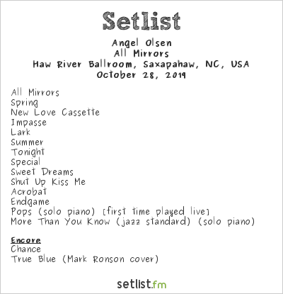 Angel Olsen Live Debuts "Pops" As She Kicks Off All Mirrors Tour ...