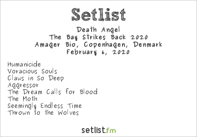 Death Angel Kickoff The Bay Strikes Back Tour - See 8 Song Set ...