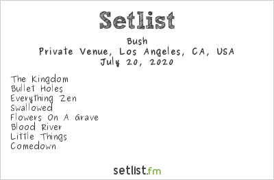 Bush Perform Livestream Concert in Celebration of "The Kingdom ...