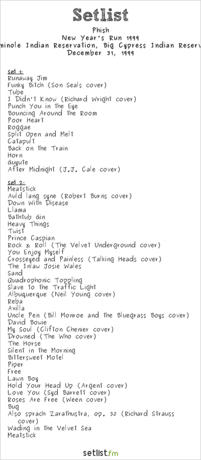 Ramones to Nicki Minaj: 12 Memorable New Year's Eve Shows | setlist.fm