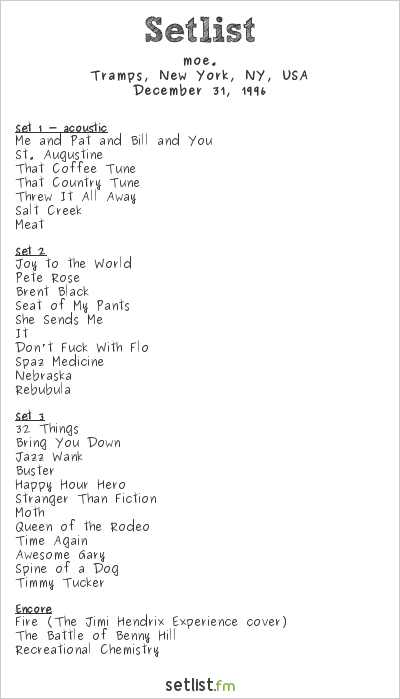 Ramones to Nicki Minaj: 12 Memorable New Year's Eve Shows | setlist.fm