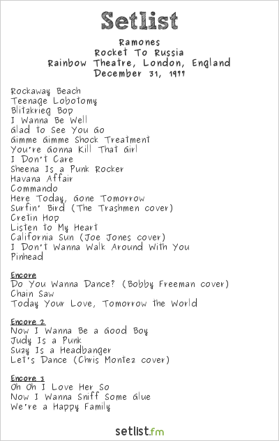 Ramones to Nicki Minaj: 12 Memorable New Year's Eve Shows | setlist.fm