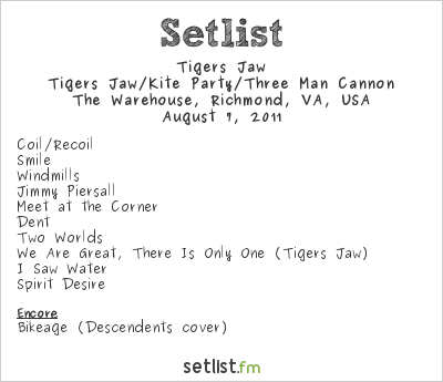 Photo Talk: Photographer Danielle Parsons on Tigers Jaw | setlist.fm