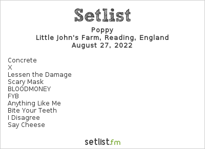 Three Live Debuts from Reading Festival 2022 | setlist.fm