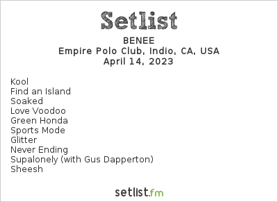 Coachella 2023, Weekend One: 50+ Live Debuts | setlist.fm