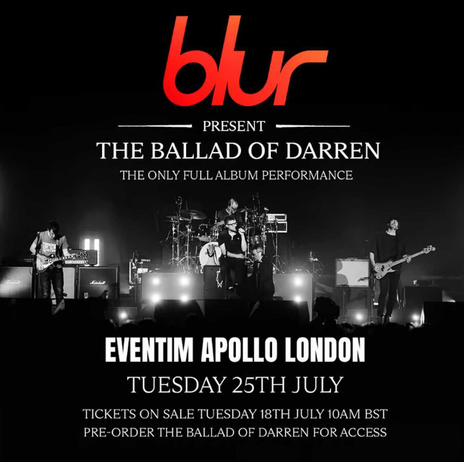 Blur Play 'Darren' in Entirety, Encores With Rarities | setlist.fm