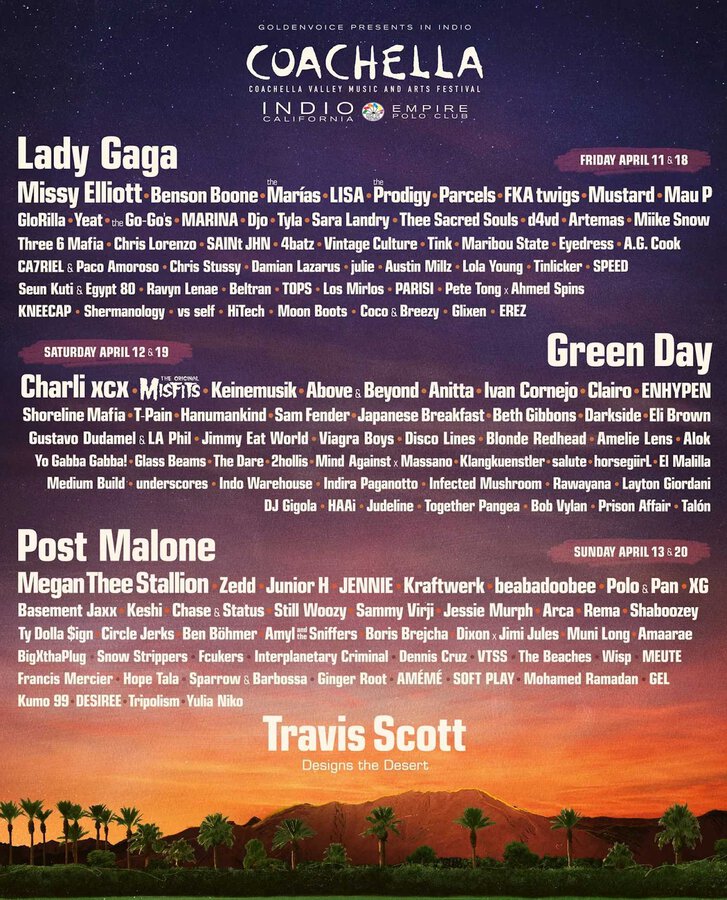 Coachella Announces 2025 Lineup Earlier Than Ever | setlist.fm