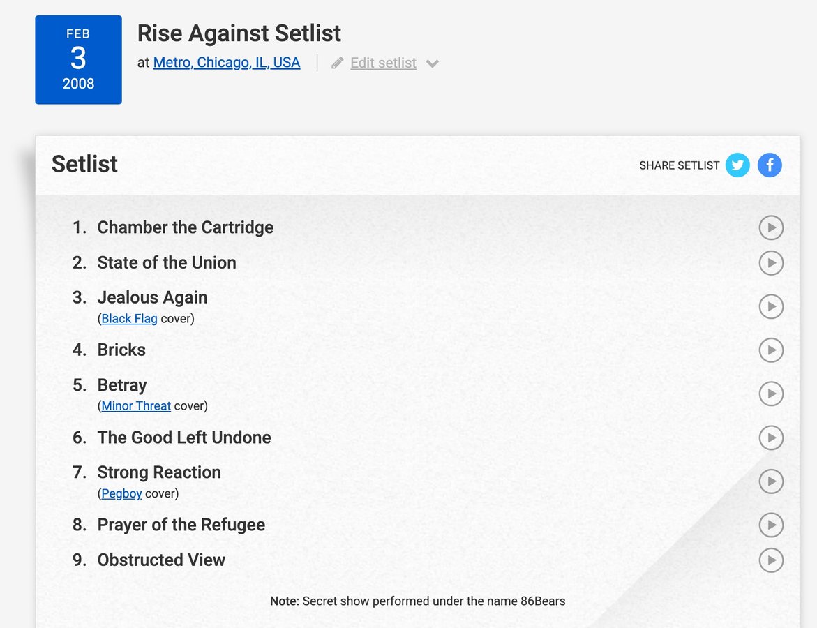 Setlist Insider: Rise Against's Tim McIlrath | setlist.fm