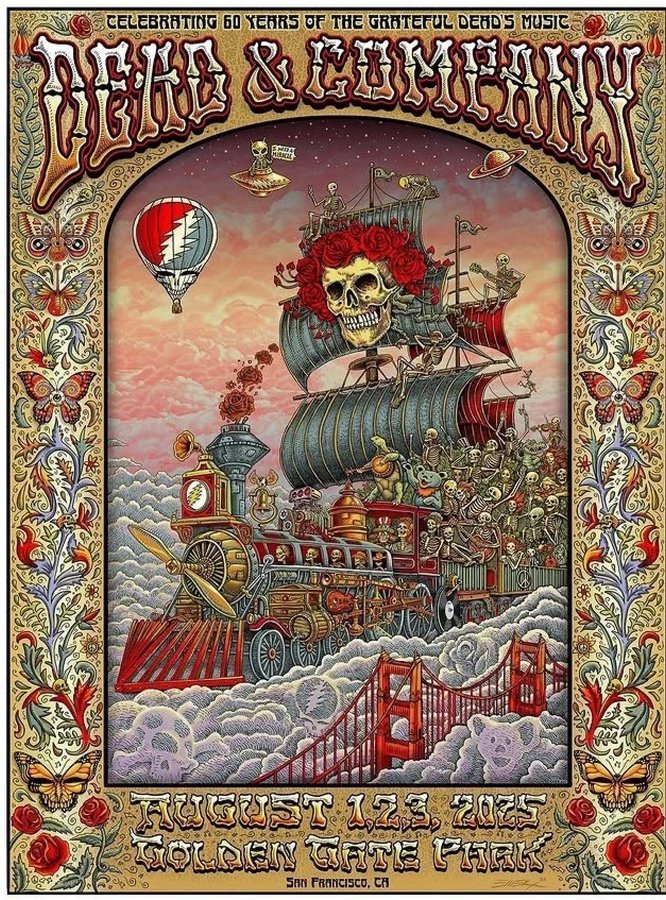 Deadheads Were in Great Company in San Francisco for 60th Bday | setlist.fm