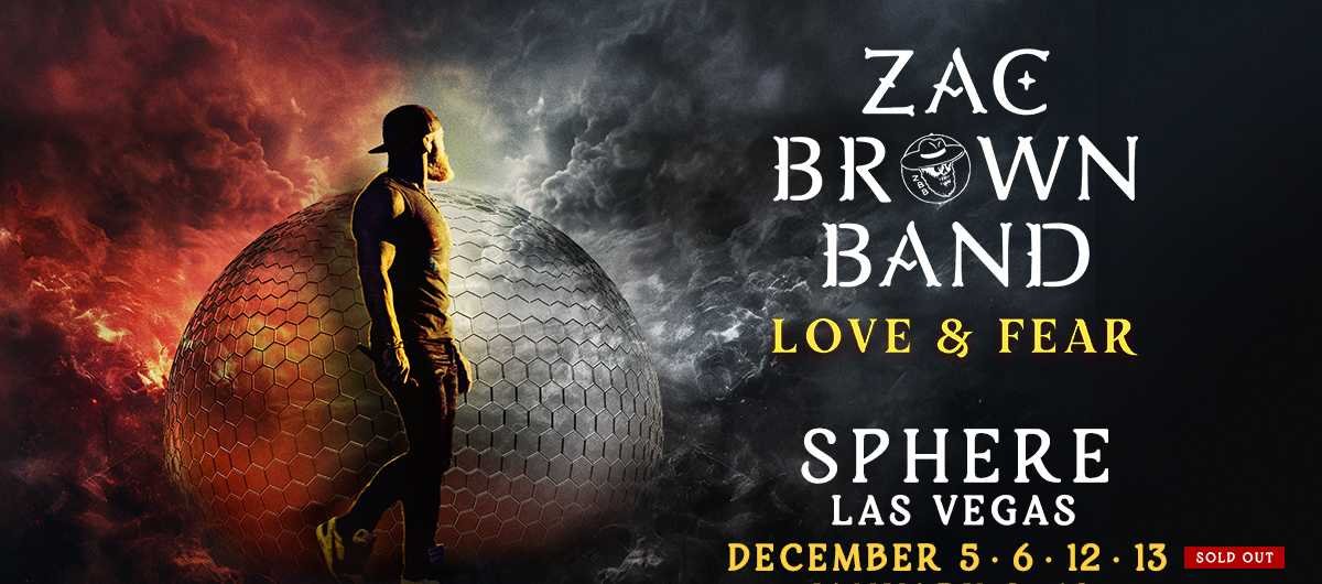 Zac Brown Delivers Live Debuts At The Sphere Residency Kick Off ...